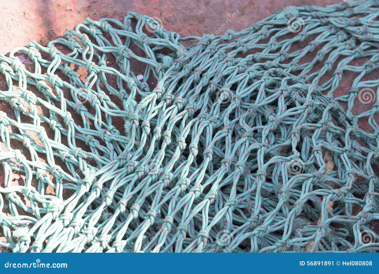 Fishing Net, Fishnets Drying in Sun Stock Image - Image of tools ...