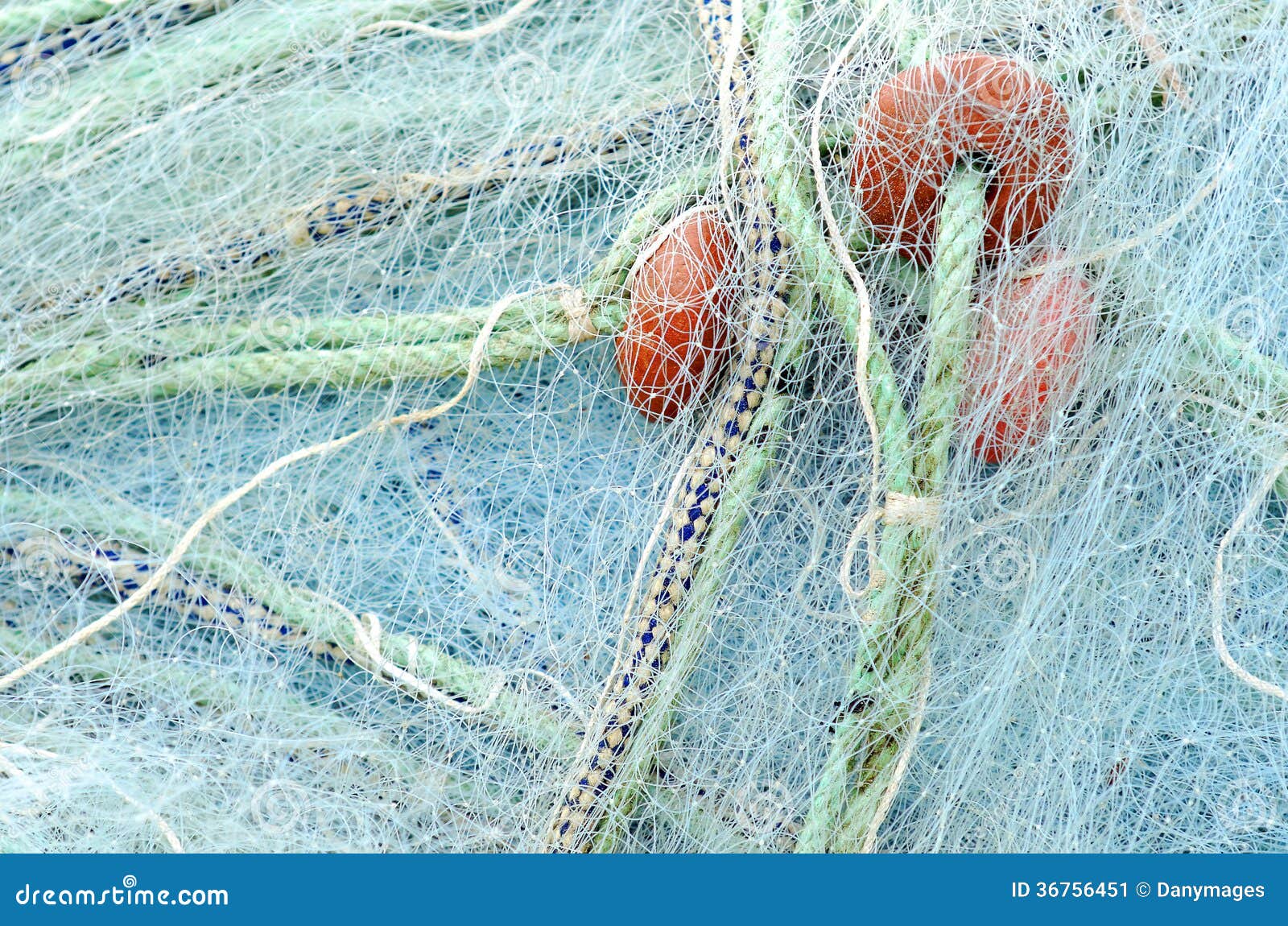 Fishnet stock image. Image of equipment, rope, knot, float - 36756451