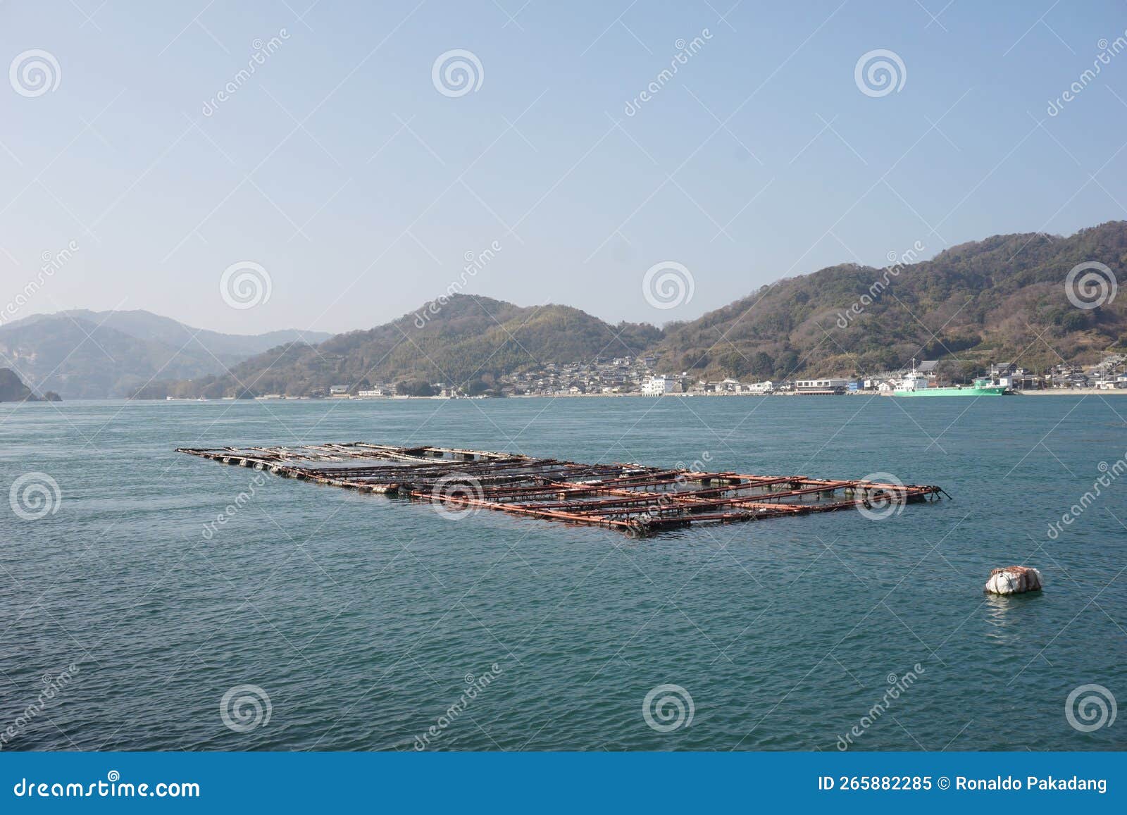 Fishpond and sea editorial image. Image of fishpond - 265882285