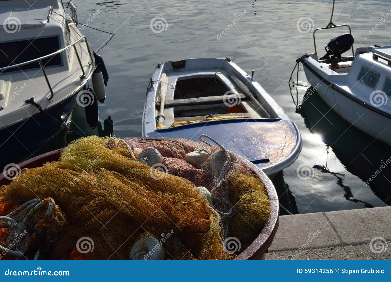 Fising net driftnet stock photo. Image of sezona, driftnet - 59314256