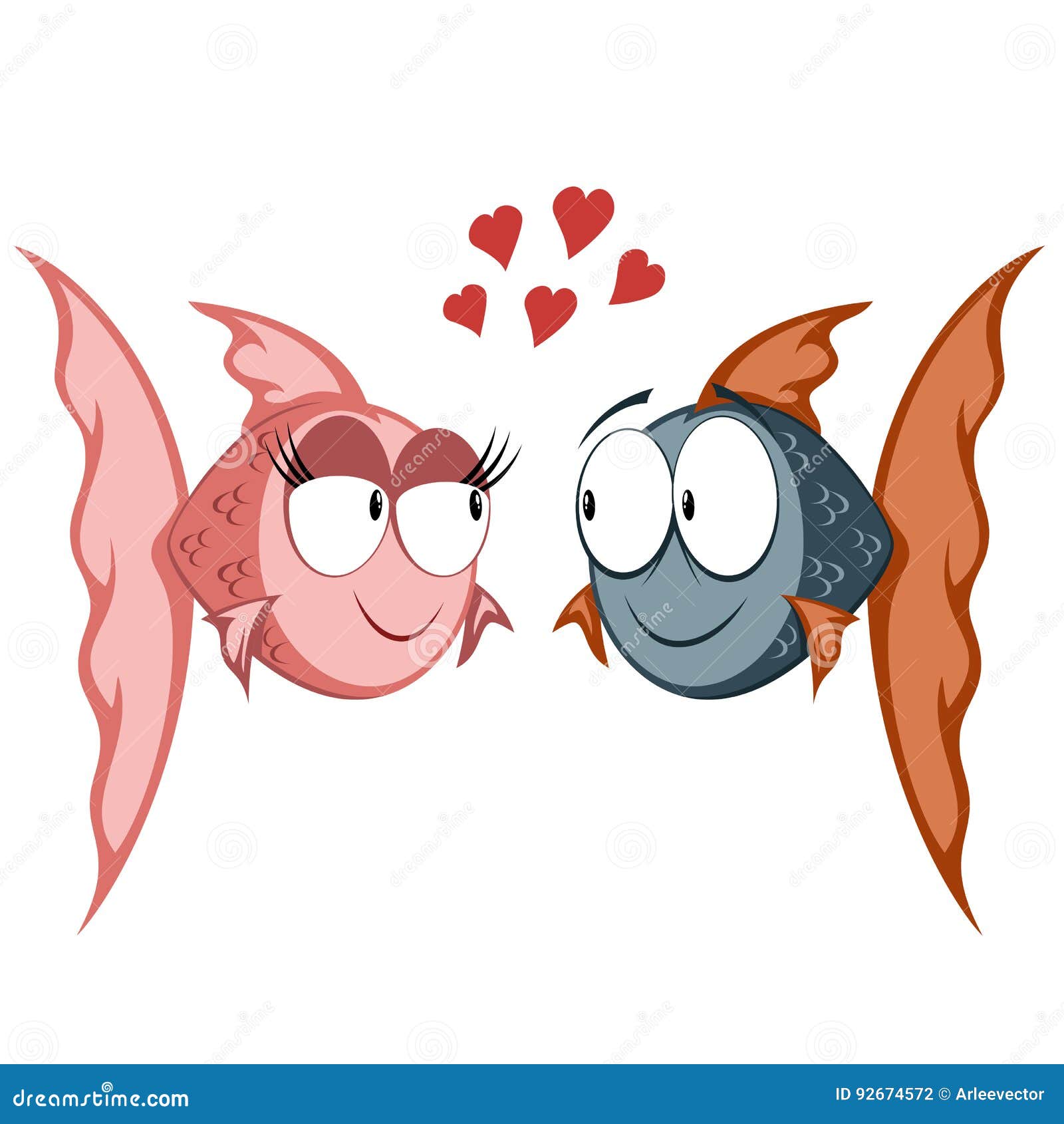 Fiska roligt vektor illustrationer. Illustration av fena - 92674572