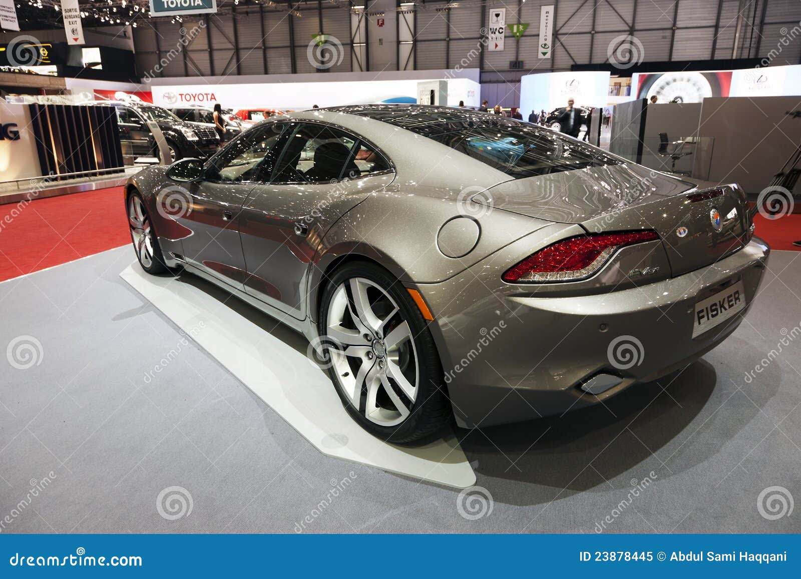 Fisker Karma editorial image. Image of exposition, industry - 23878445