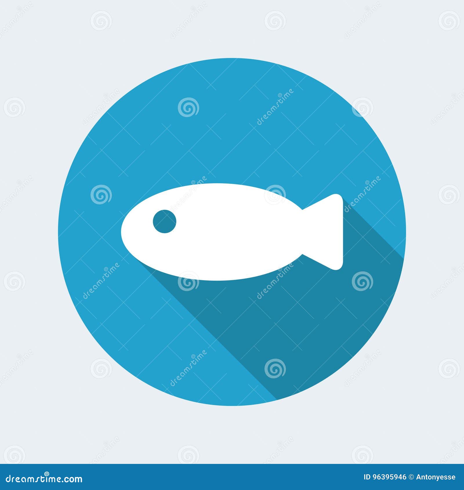 Fisksymbol vektor illustrationer. Illustration av kolja - 96395946