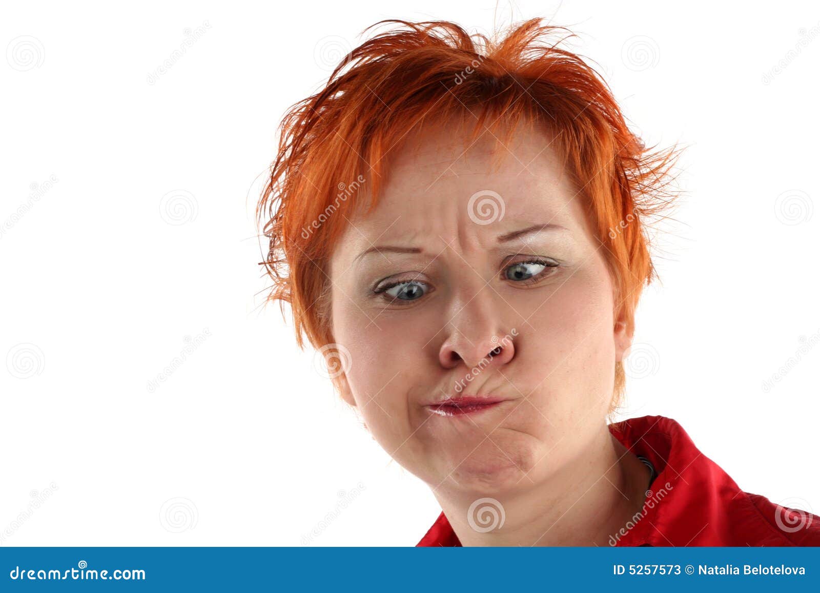 Fisonomía de la mujer imagen de archivo. Imagen de expresar - 5257573