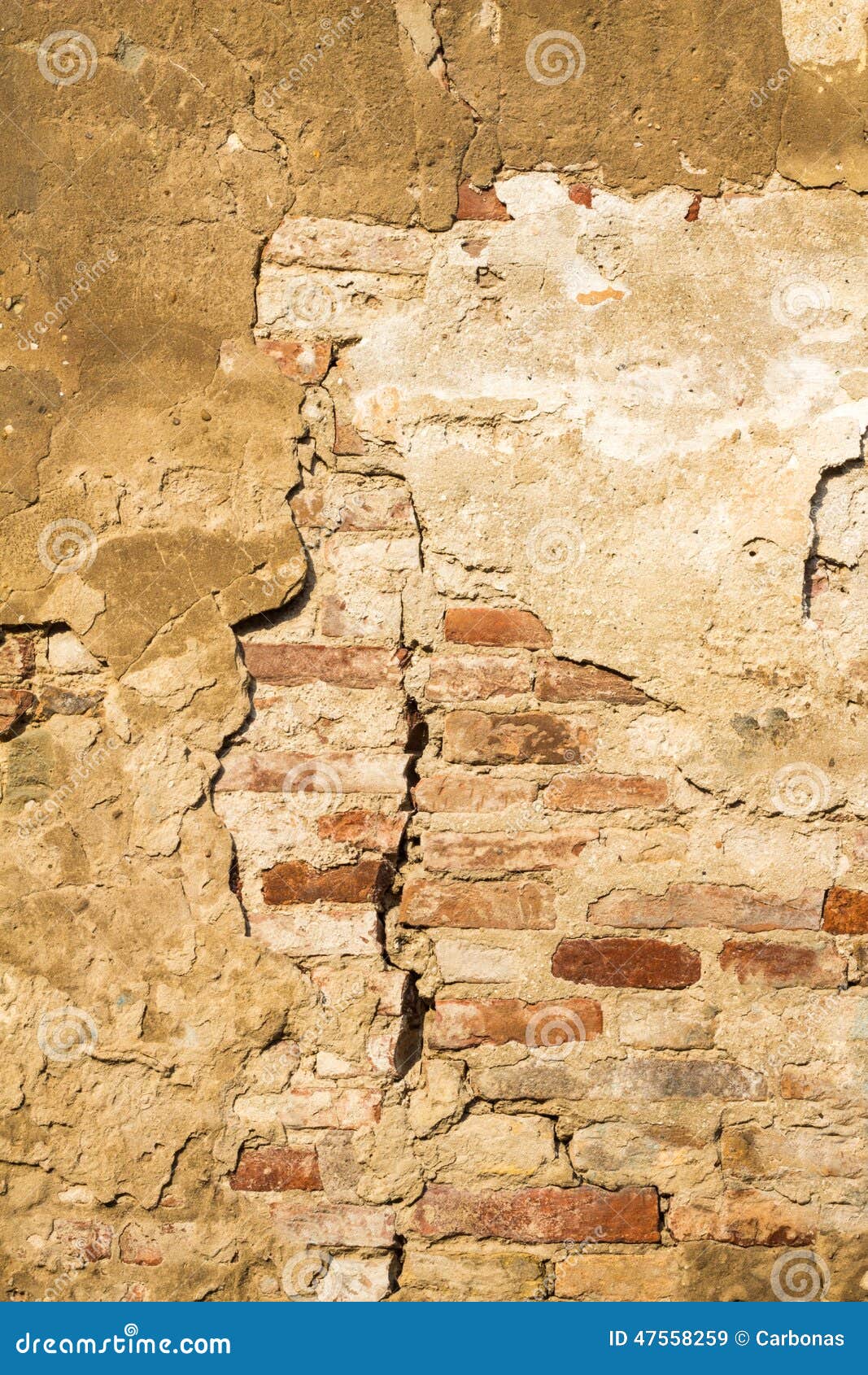 Fissure in the wall stock image. Image of background - 47558259