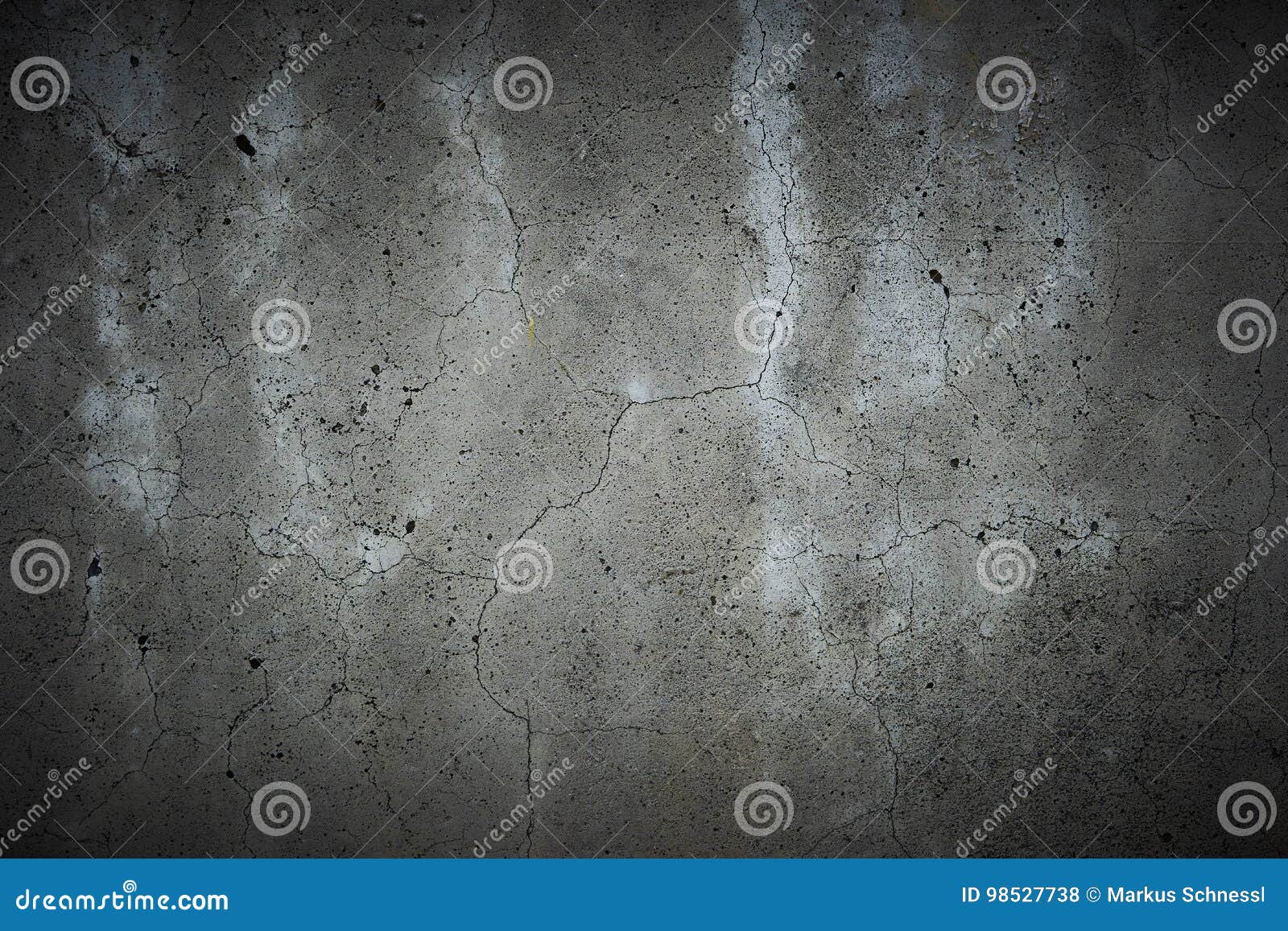 Concrete Fissured Surfaces, Break In Building Facade Stock Photography ...