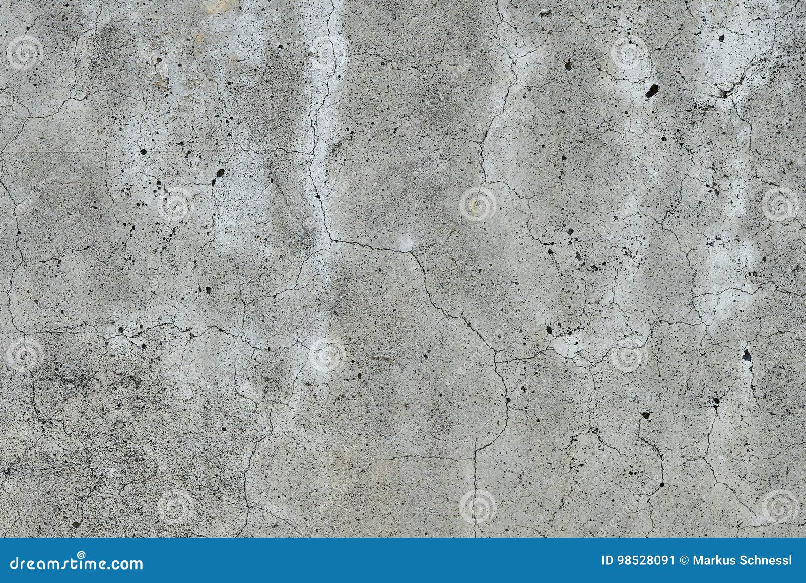 Concrete Fissured Surfaces, Break In Building Facade Stock Photography ...