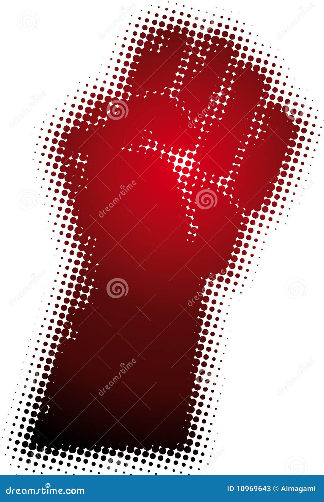 Fist stock vector. Illustration of element, design, graphic - 10969643