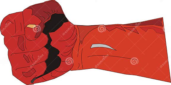 Fist stock vector. Illustration of drive, lead, competition - 9603804