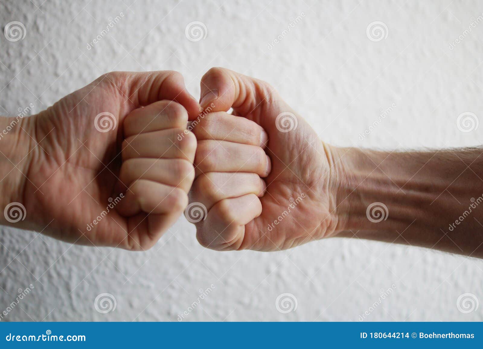 Fist bump. stock photo. Image of deal, body, hand, background - 180644214