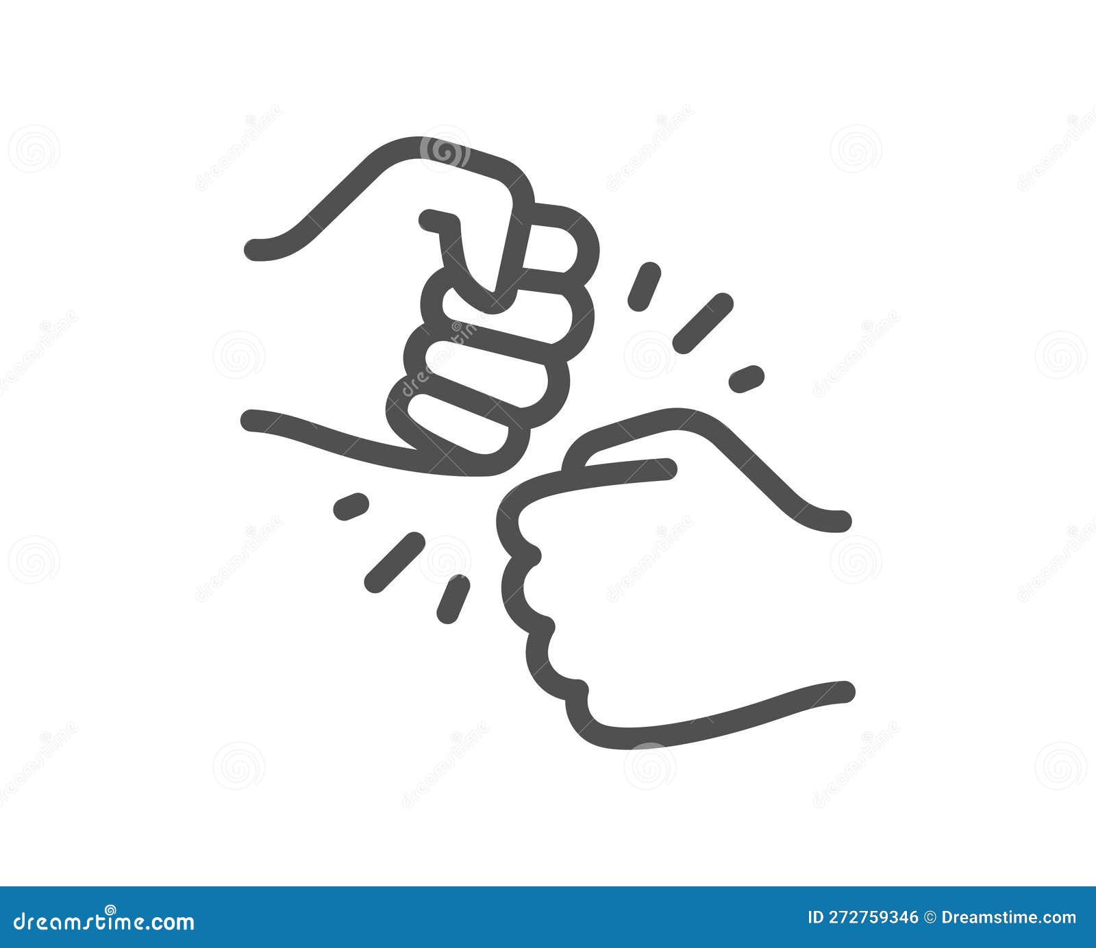 Fist Bump Line Icon. Friends Gesture Hit Sign. Vector Stock Vector ... Fist Bump Line Icon. Friends Gesture Hit Sign. Vector Stock Vector ...