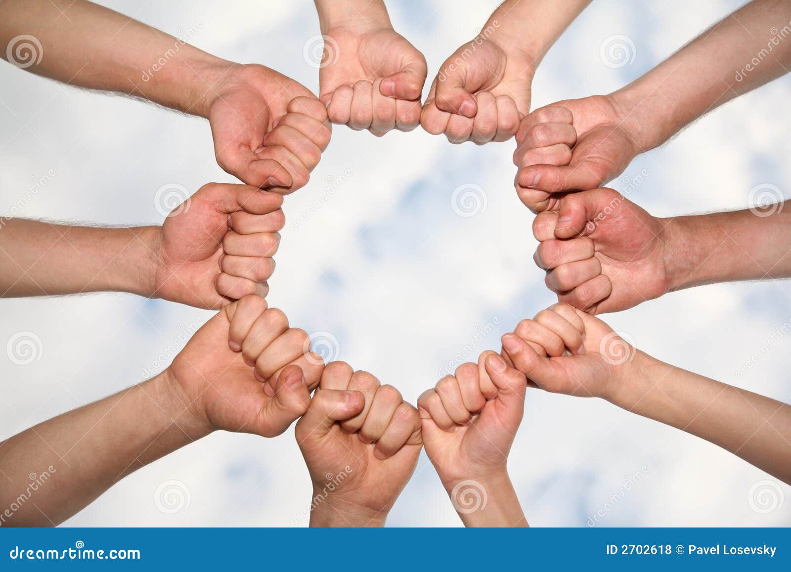 Fist group stock photo. Image of muscle, skin, finger - 2702618