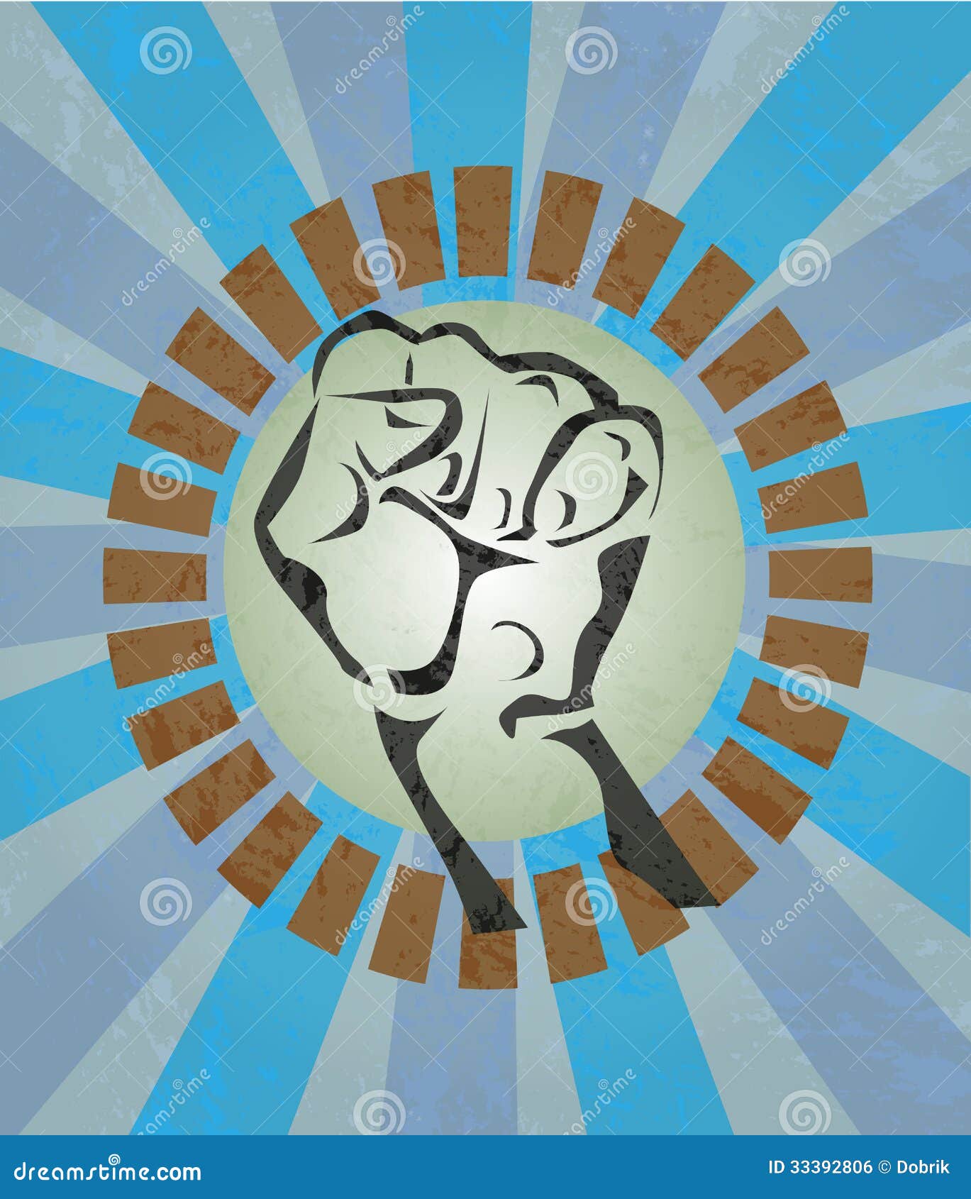 Fist, Hand, Revolution, Strike Stock Vector - Illustration of ...