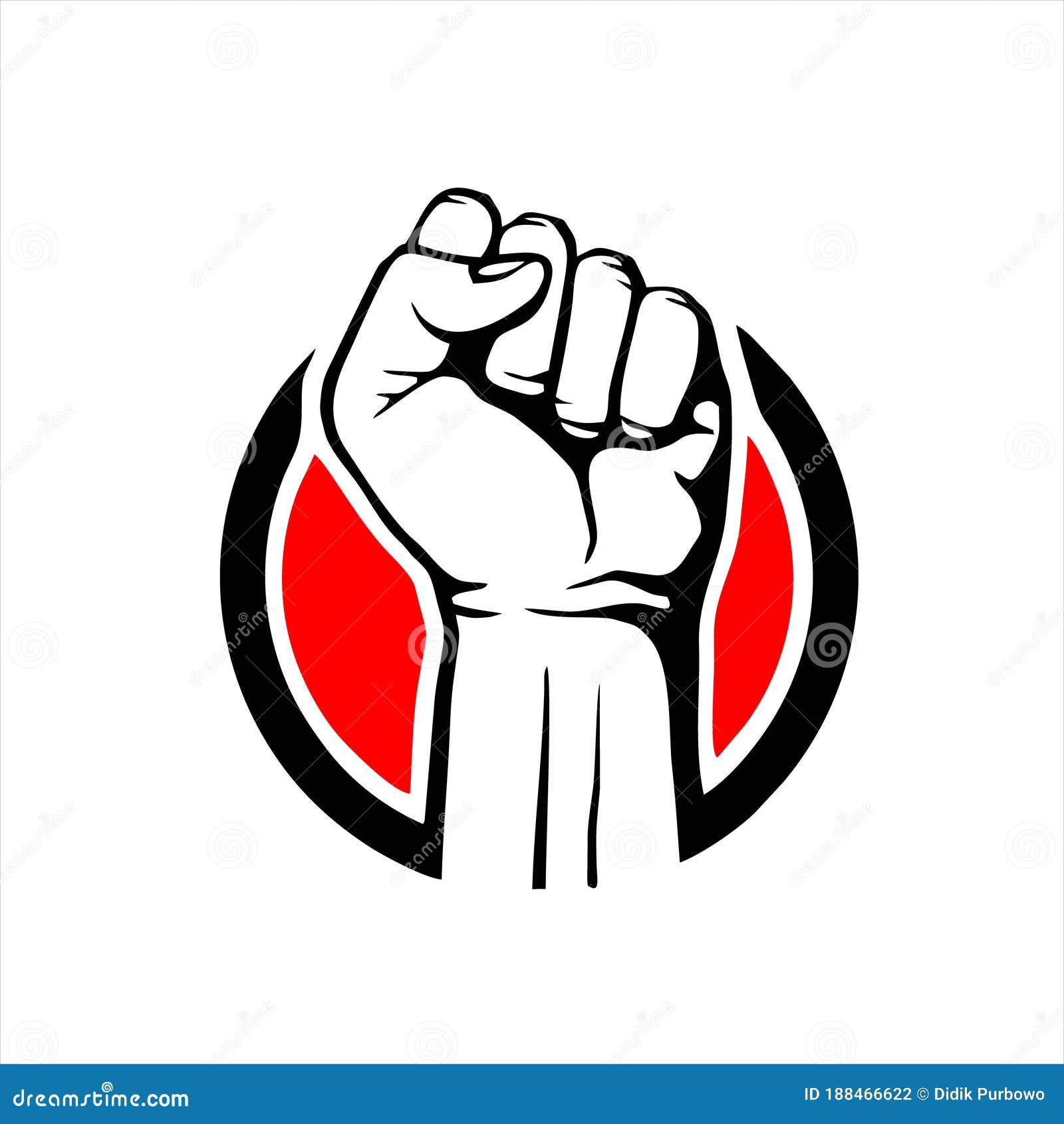 Fist Icon Isolated on White Background. Fist Icon in Trendy Design ...