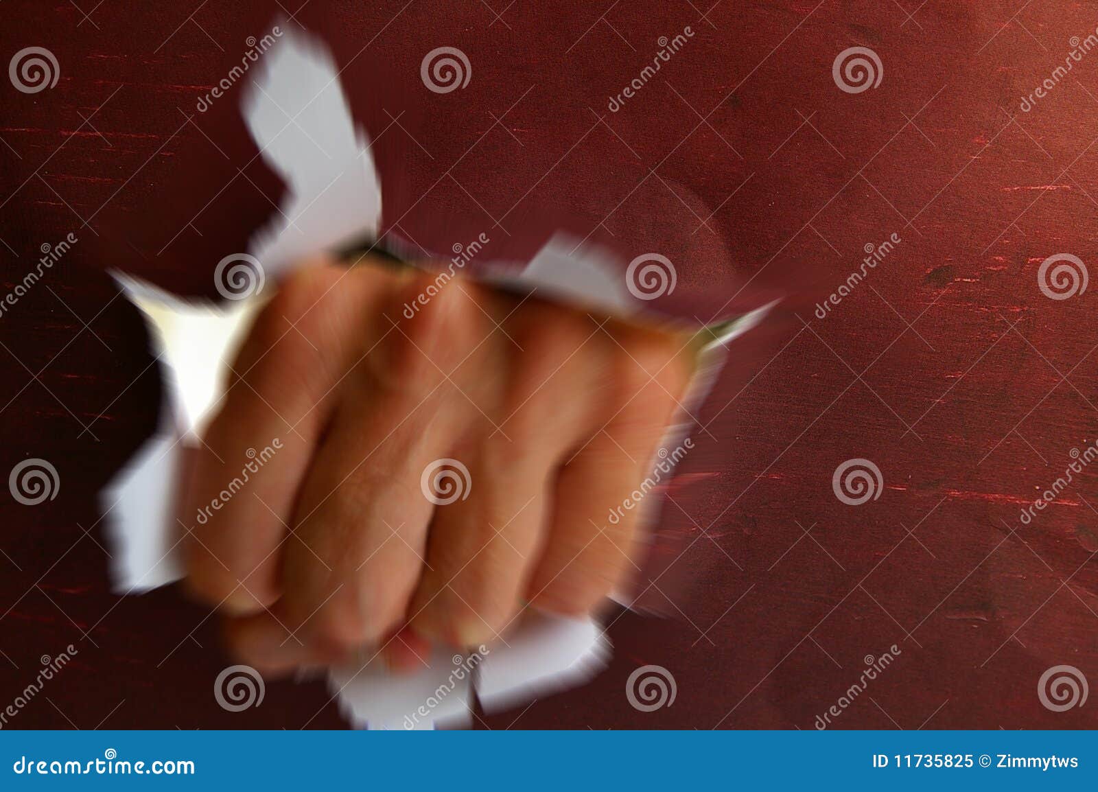 Fist punch stock image. Image of break, forceful, knuckle - 11735825