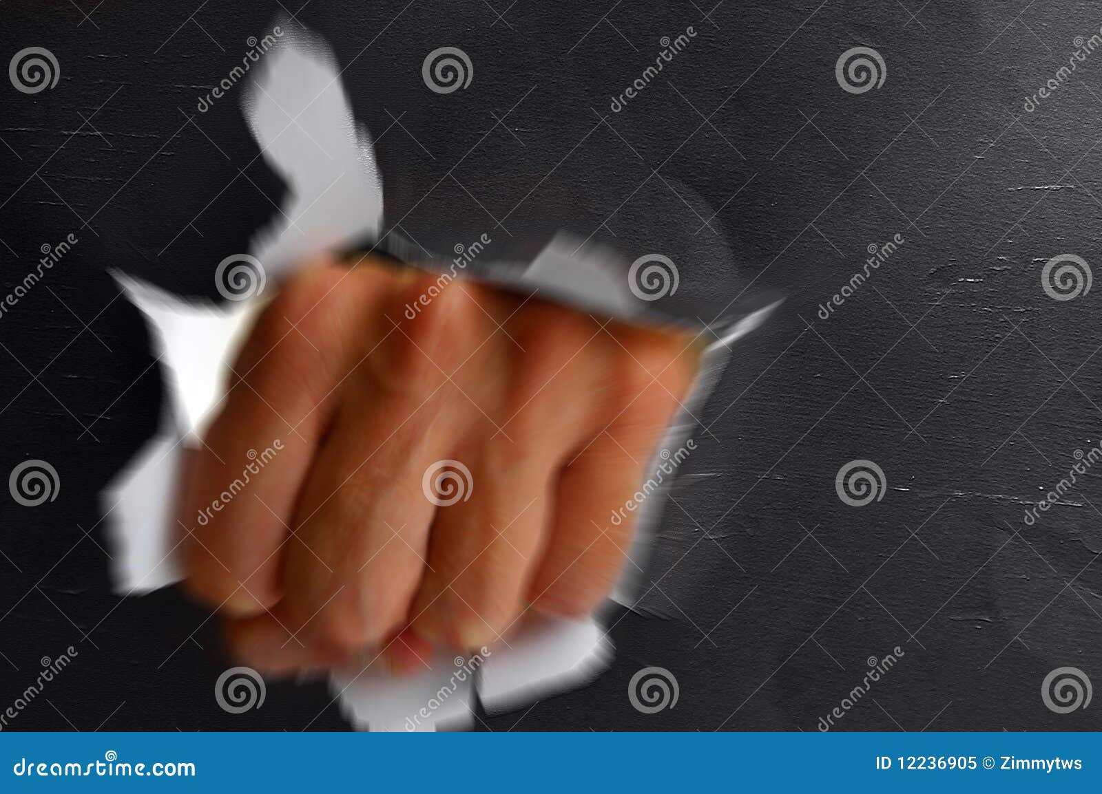Fist punch stock image. Image of powerful, hurt, scare - 12236905