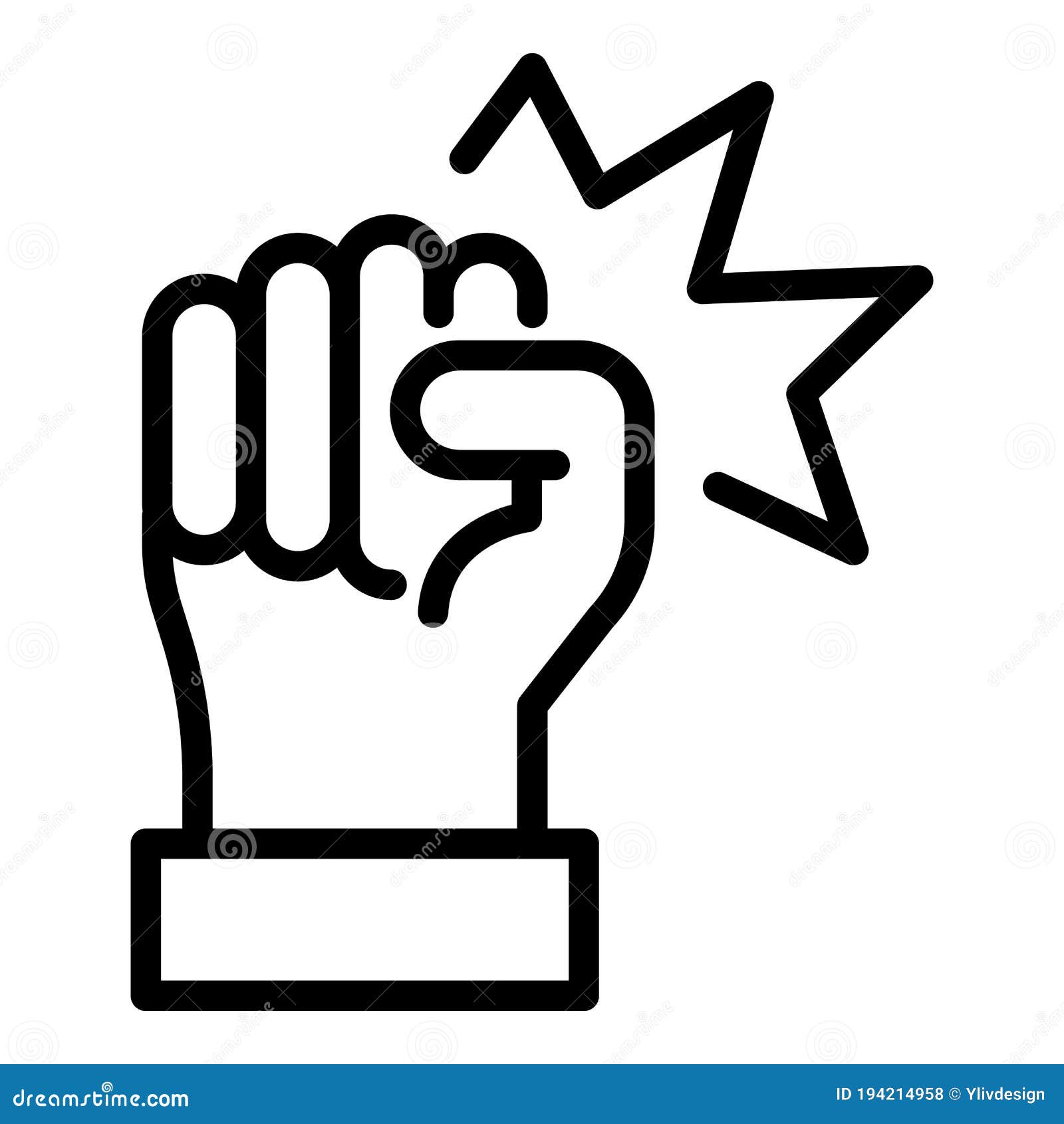 Punch Icon Vector Sign And Symbol Isolated On White Background, Punch ...