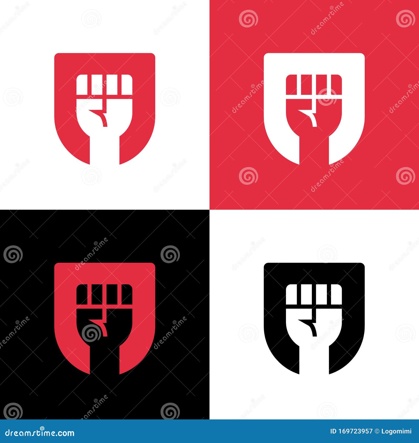 Fist Vector Icon, Human Hand Logo Illustration Design Stock Vector ...