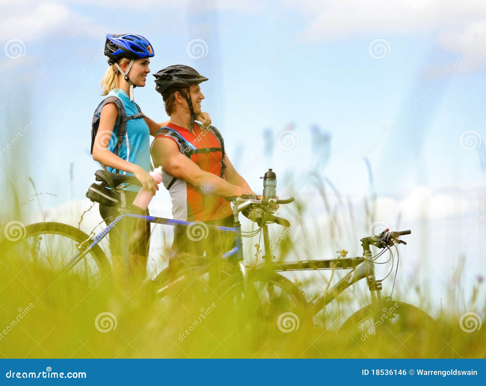 Fit Active Healthy Lifestyle Stock Photo - Image of outside, summer ...