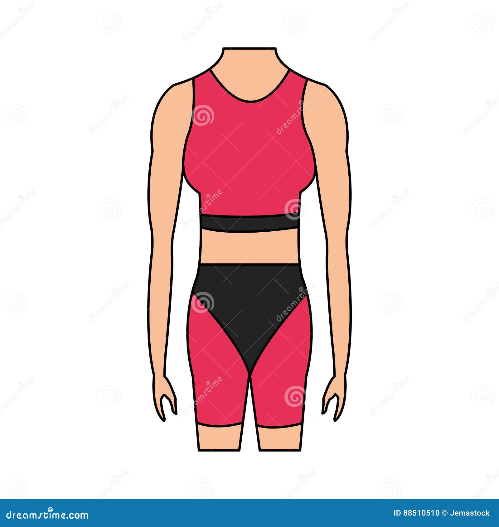 Fit body icon image stock illustration. Illustration of action - 88510510