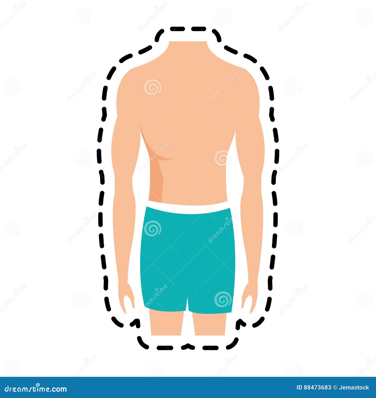 Fit body icon image stock illustration. Illustration of body - 88473683