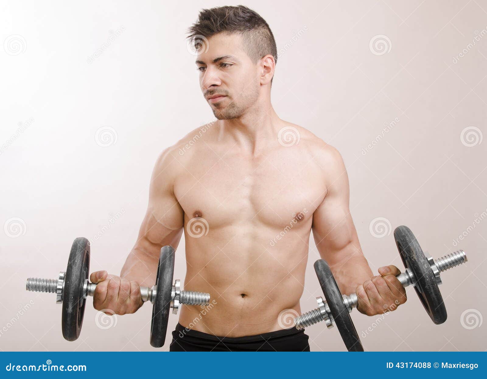Fit guy stock photo. Image of fitness, macho, spanish - 43174088