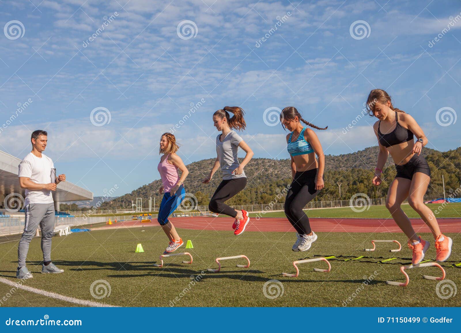 Fit Healthy People Exercising Stock Image - Image of male, professional ...