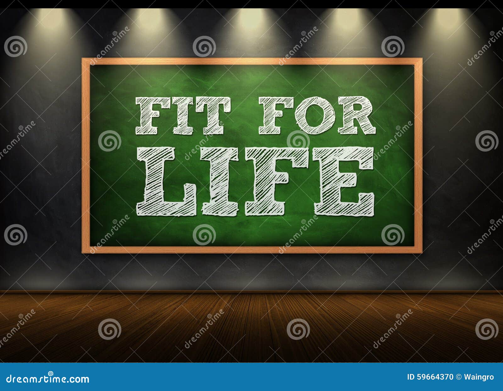 Fit for life stock illustration. Illustration of sport - 59664370