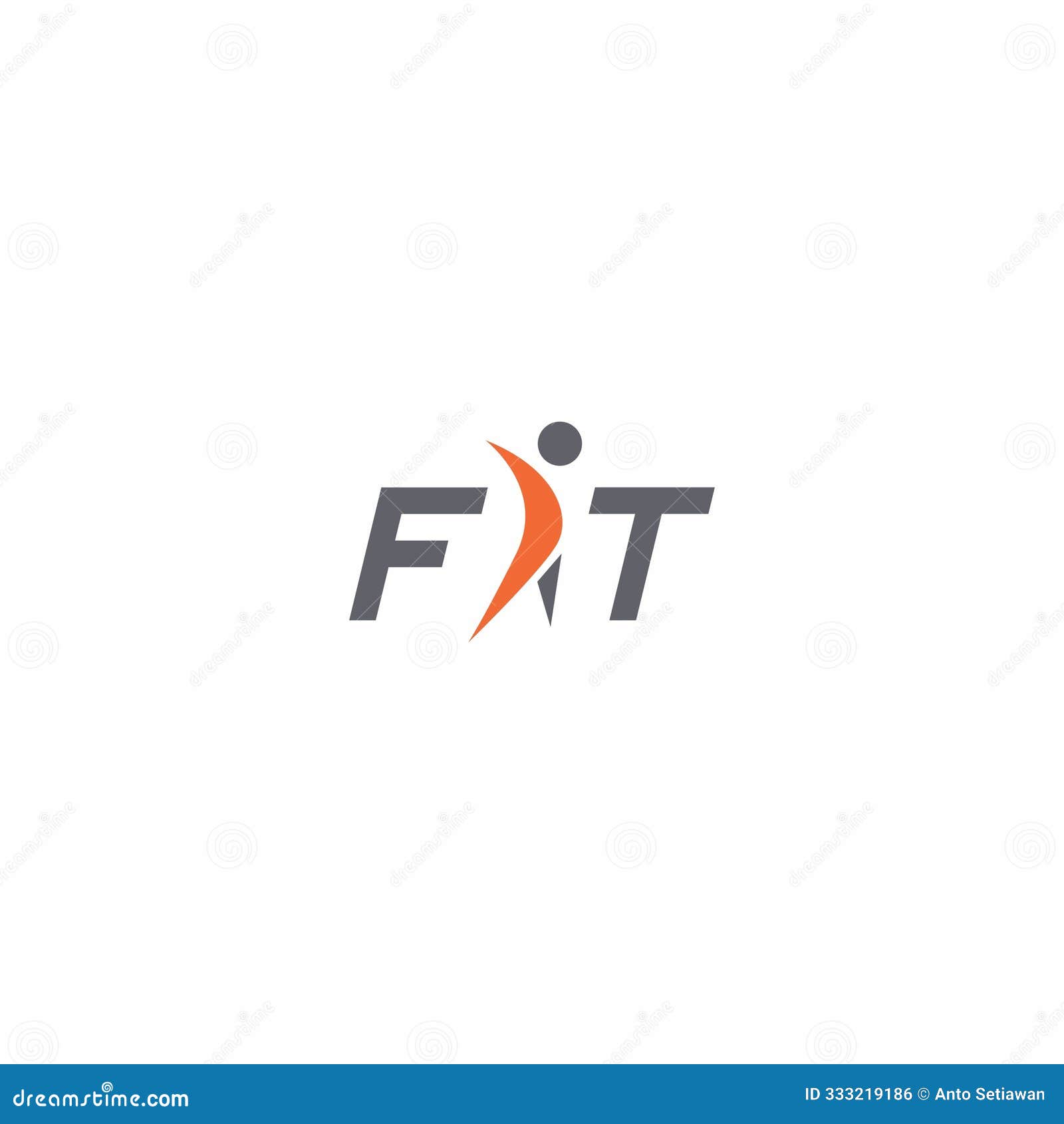 Fit Logo Design Vector. People Active Logo Stock Vector - Illustration of text, label: 333219186