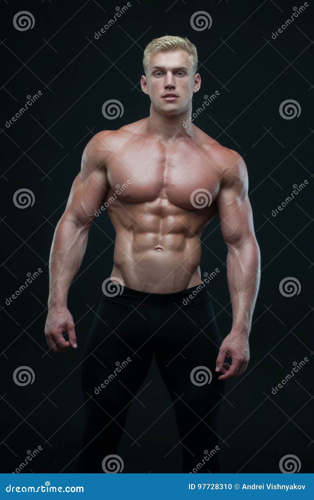 Fit male model stock photo. Image of cool, sportsman - 97728310