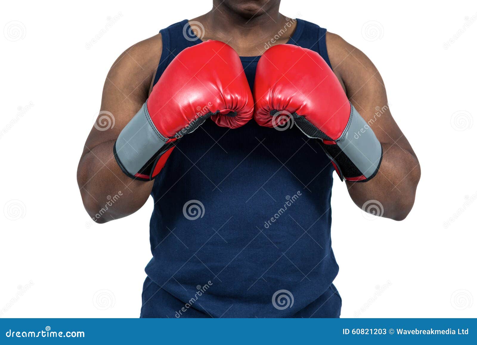Fit man boxing with gloves stock image. Image of adult - 60821203