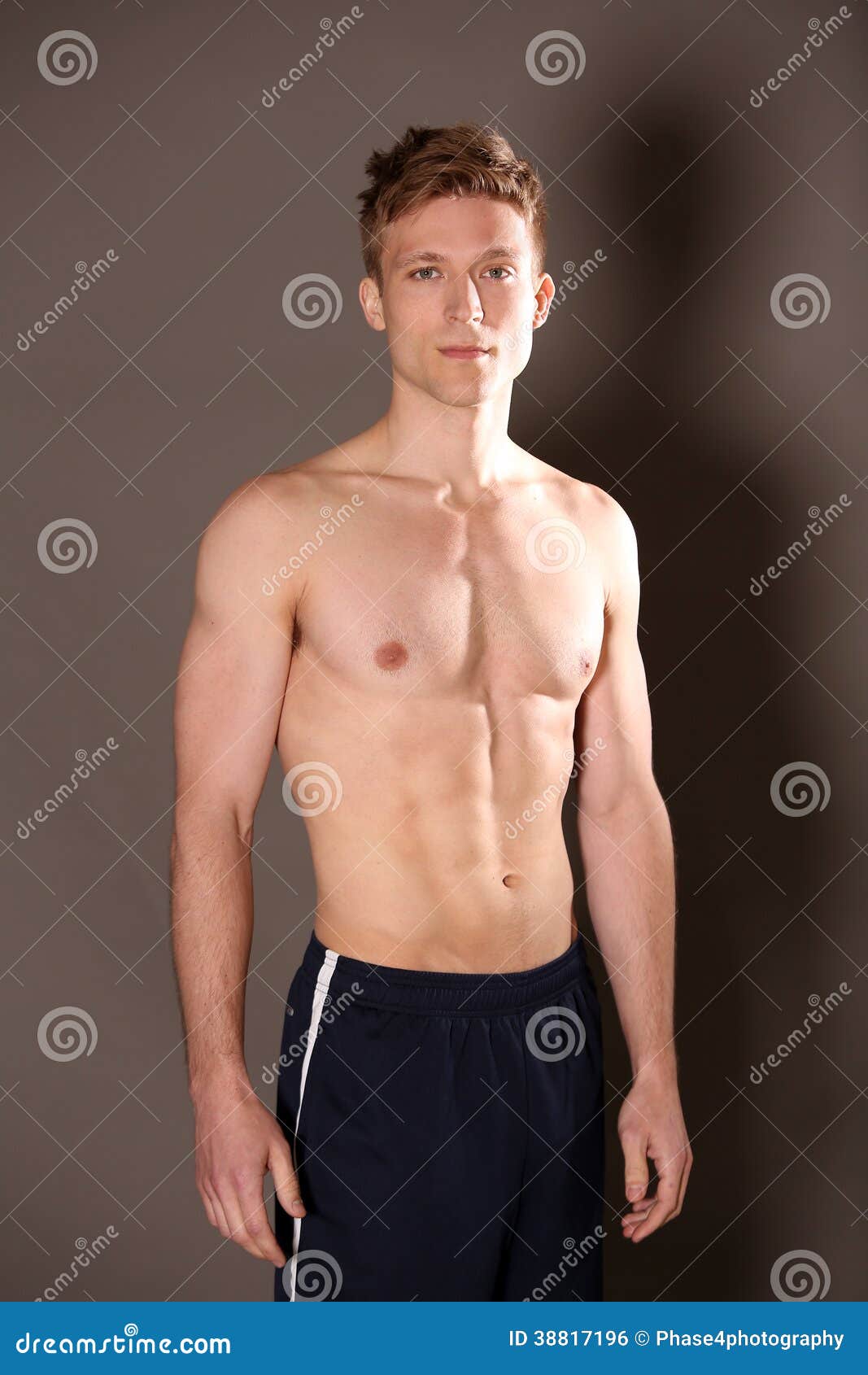 Fit man stock photo. Image of power, nipple, silhouette - 38817196