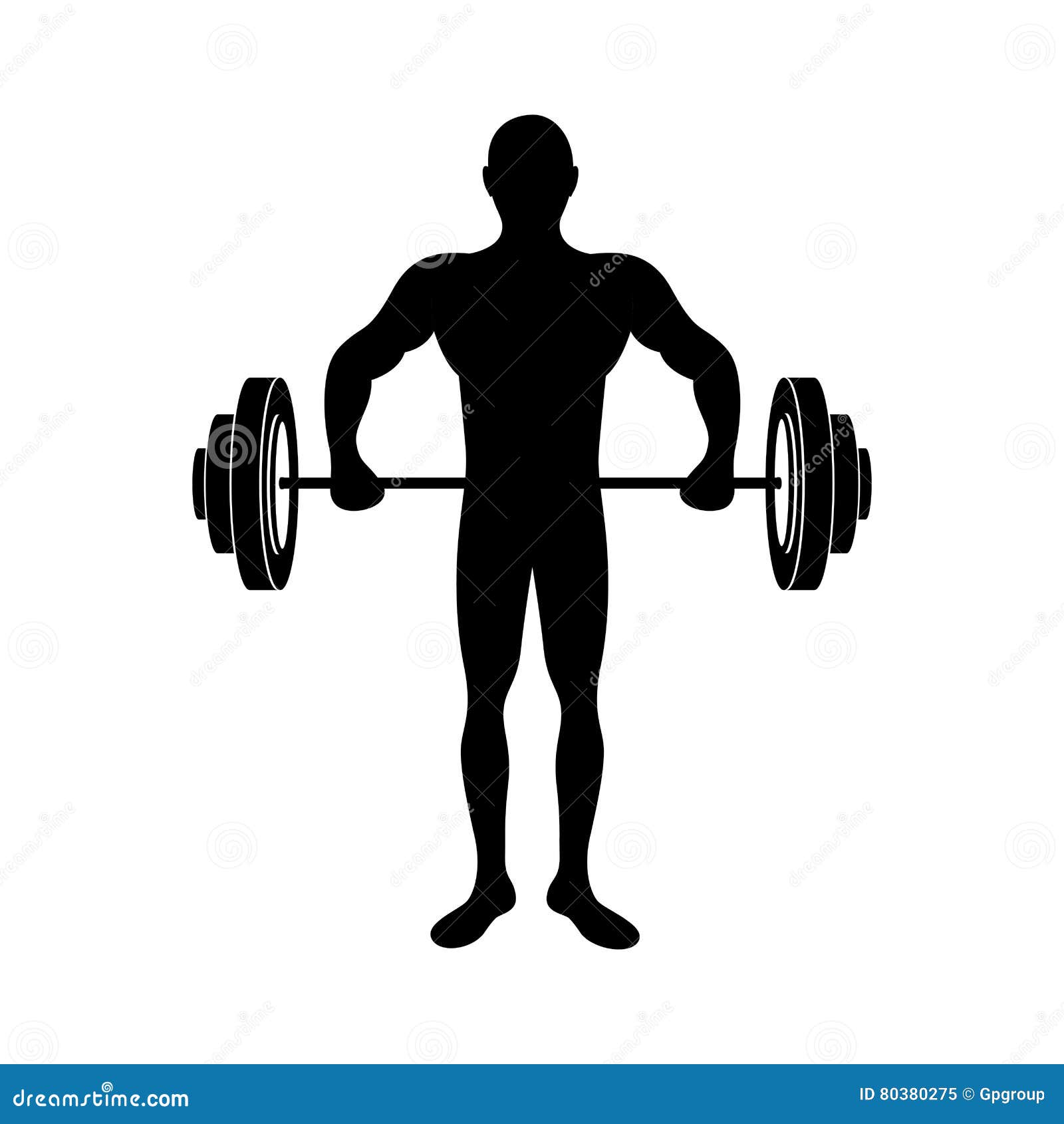 Fit Man Silhouette Icon Image Stock Vector - Illustration of bodycare ...