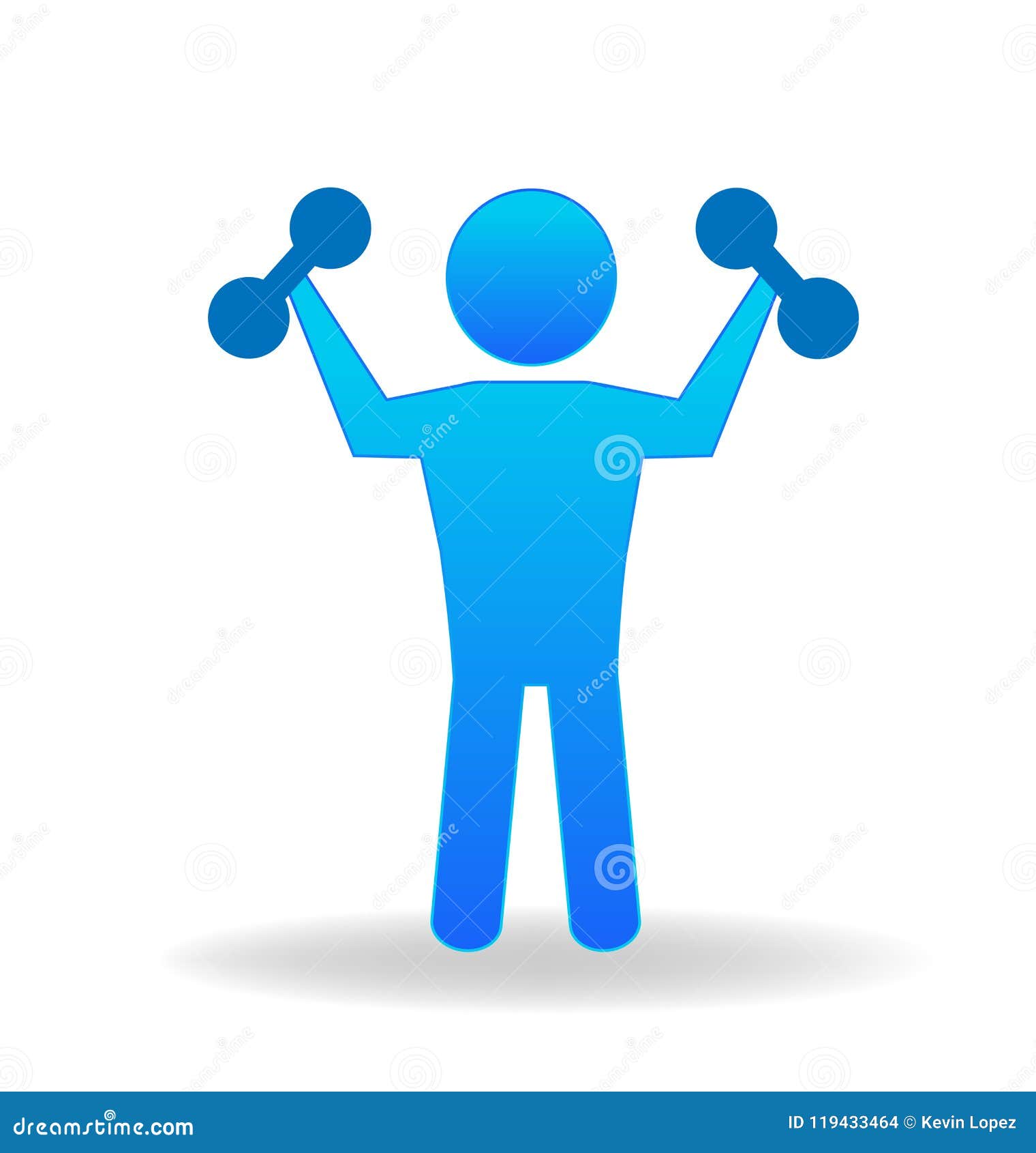 Fit Man Working Out Vector Icon Stock Vector - Illustration of black ...