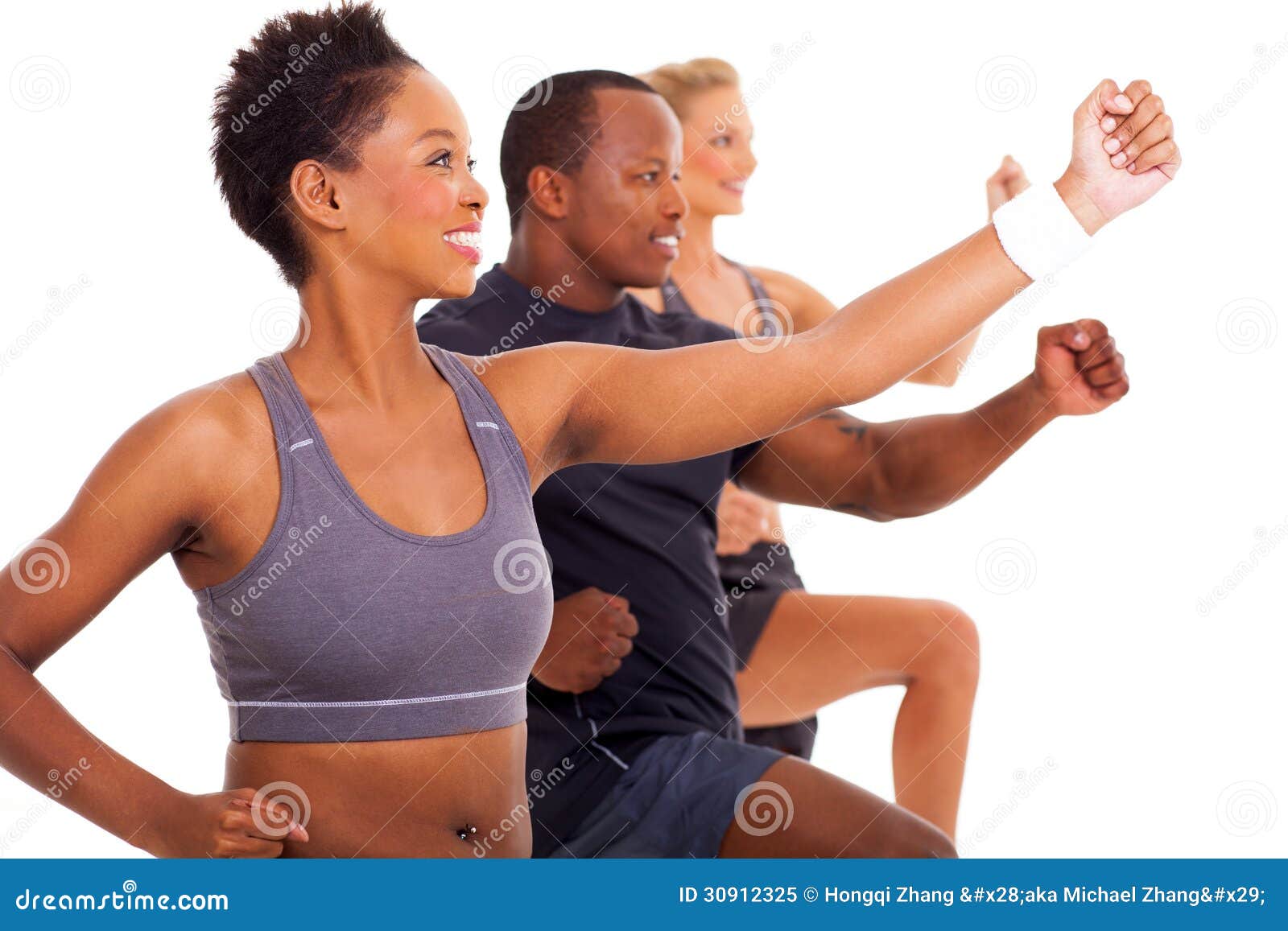 Fit people exercising stock image. Image of full, beautiful - 30912325