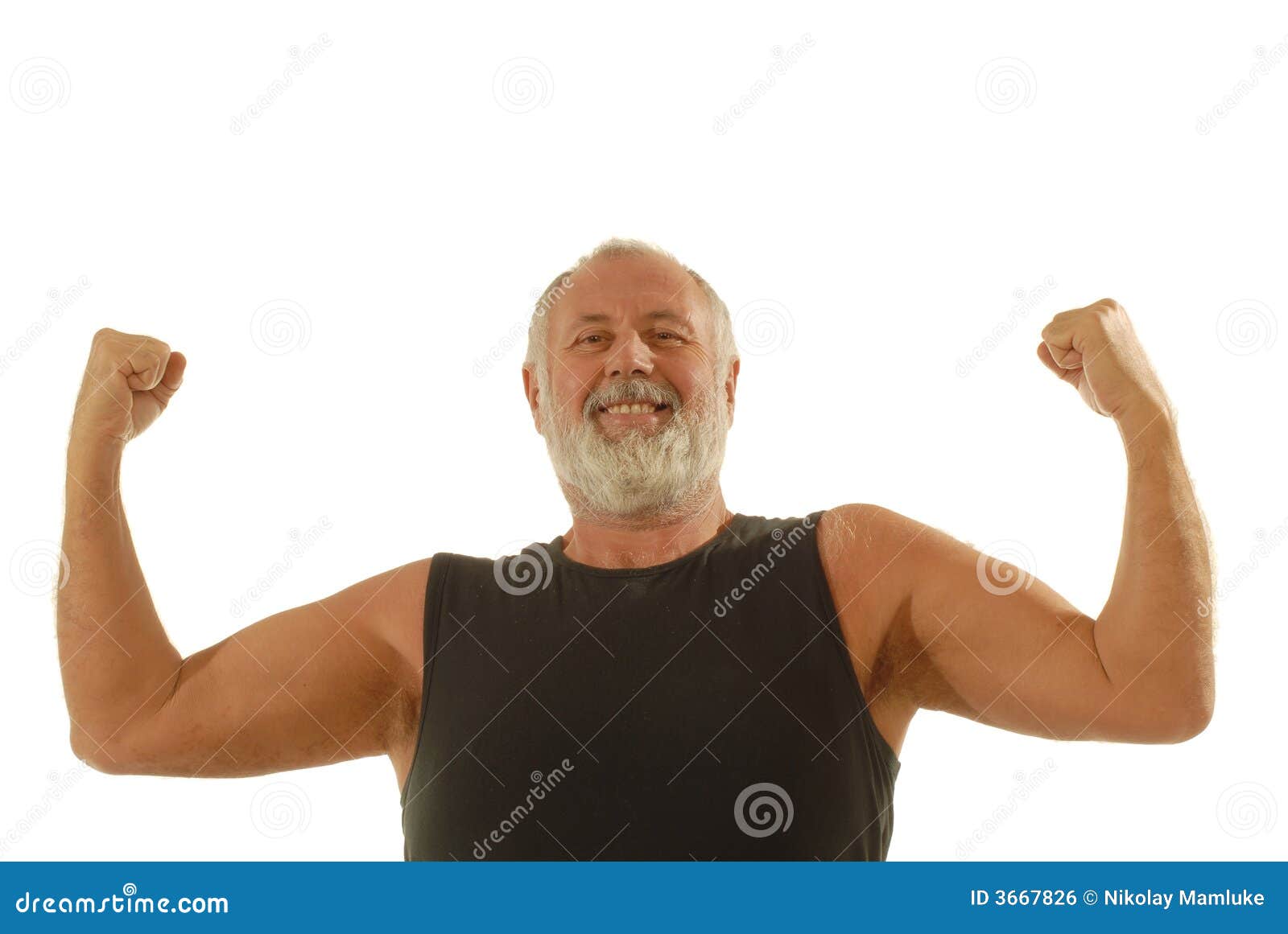 Fit senior man stock photo. Image of athlete, fitness - 3667826
