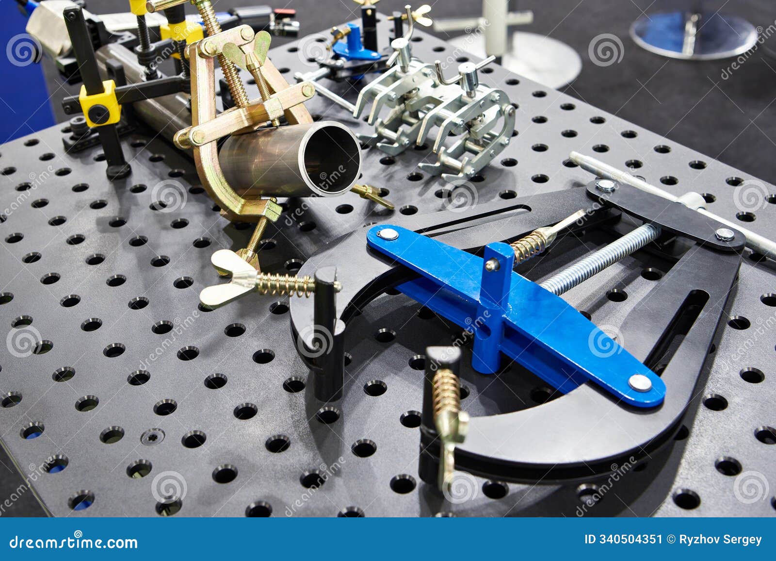 Fit Up and Alignment Tools for Pipes Stock Image - Image of repair ...