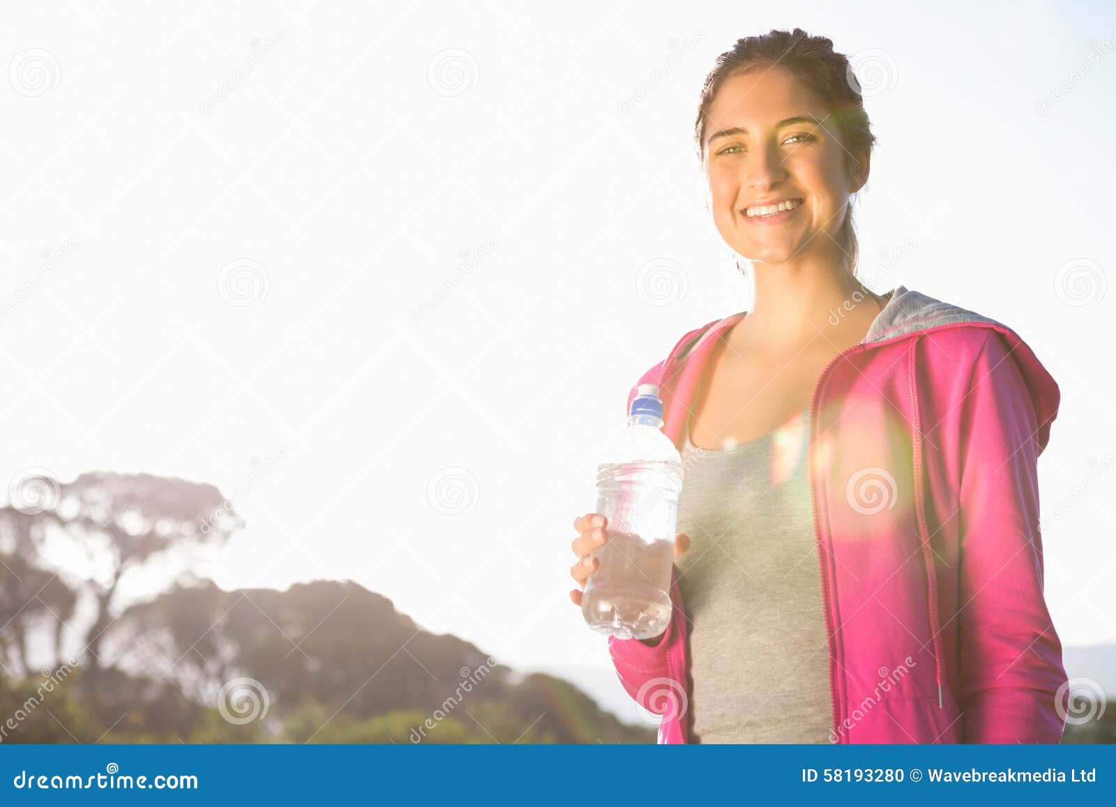 Fit Woman Drinking Water from Bottle Stock Photo - Image of healthy ...