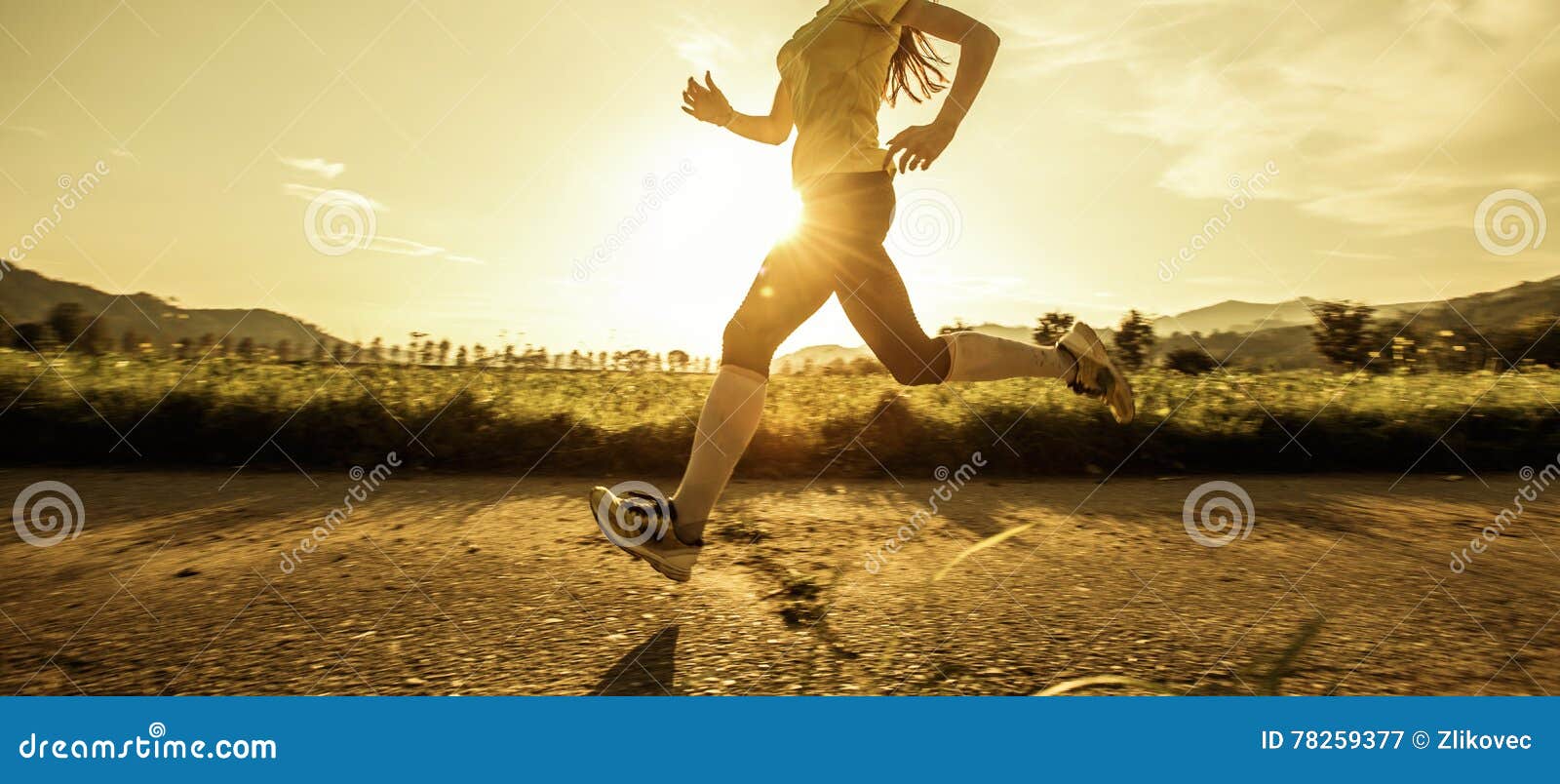 Fit woman running fast stock image. Image of marathon - 78259377