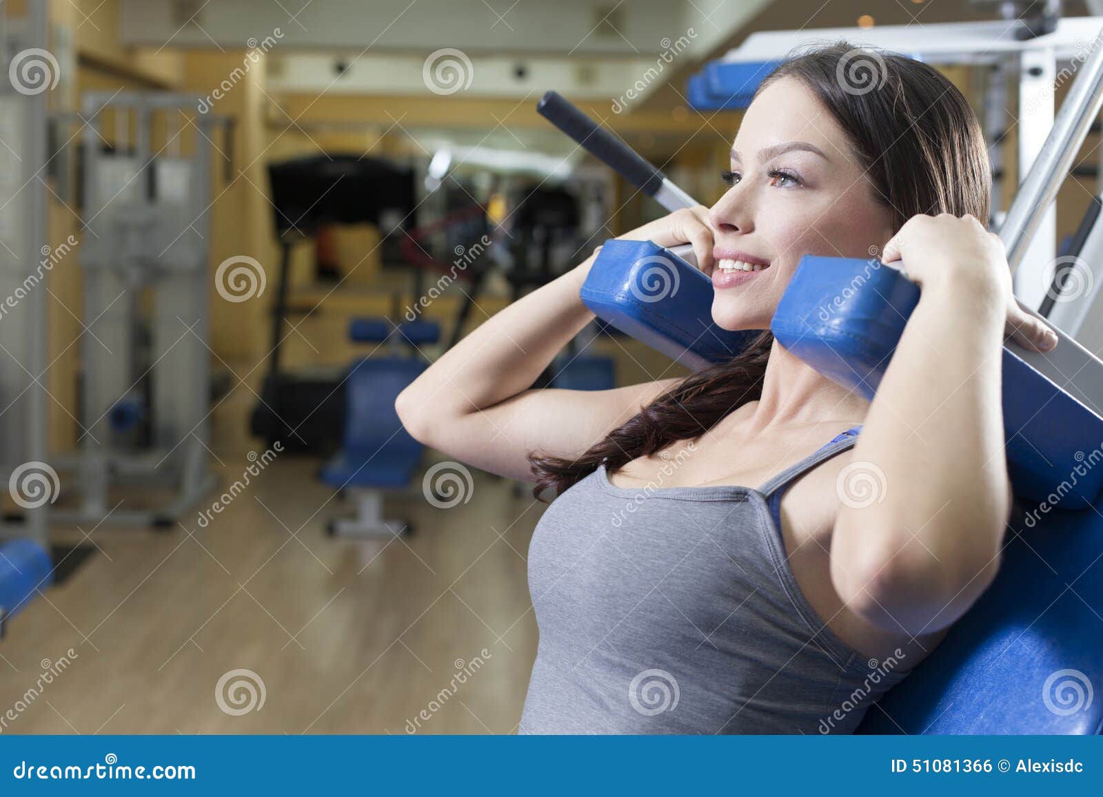 Fit Women in the gym stock photo. Image of health, athlete - 51081366