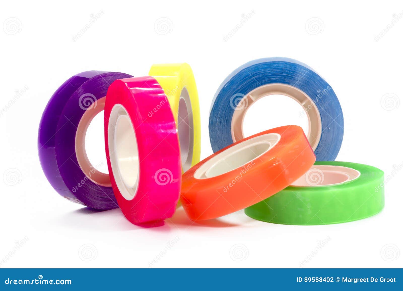 Fita adesiva colorida foto de stock. Imagem de rolado - 89588402