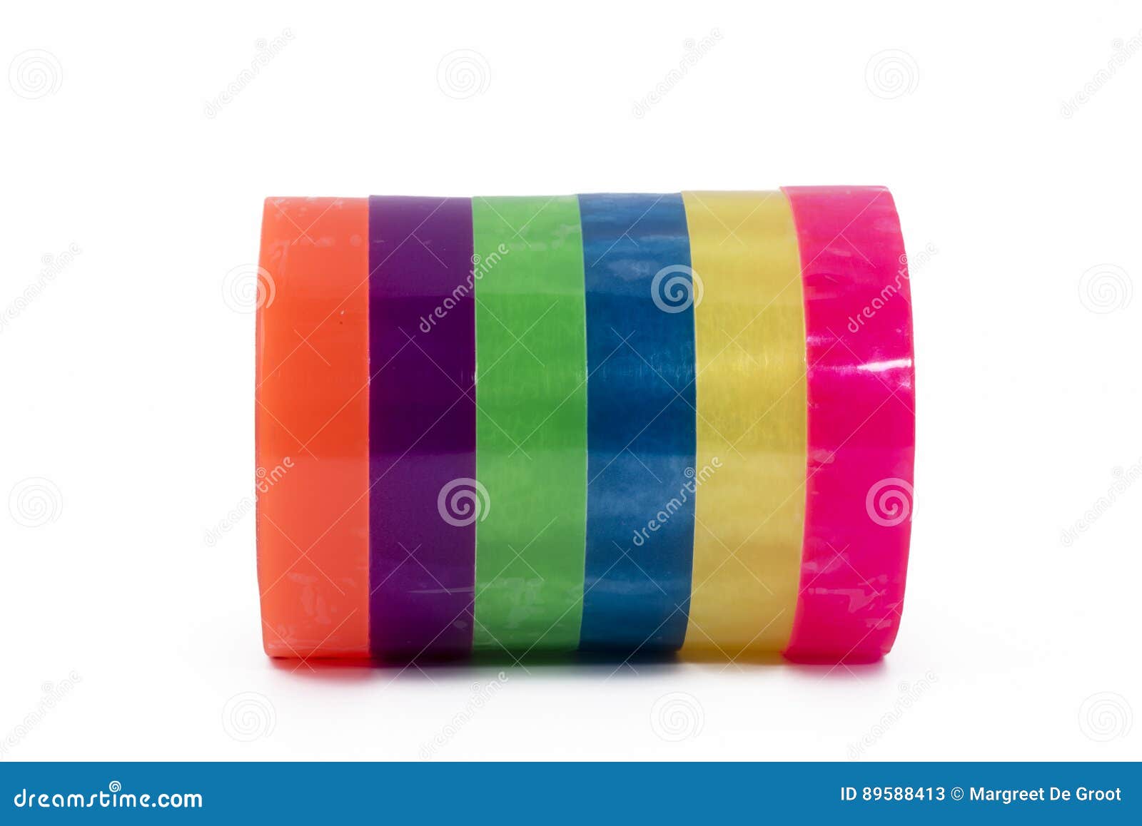 Fita adesiva colorida imagem de stock. Imagem de amarelo - 89588413