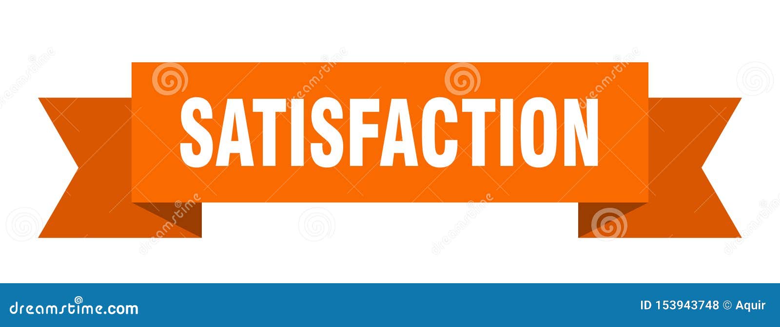 Fita da satisfa??o ilustração do vetor. Ilustração de vetor - 153943748