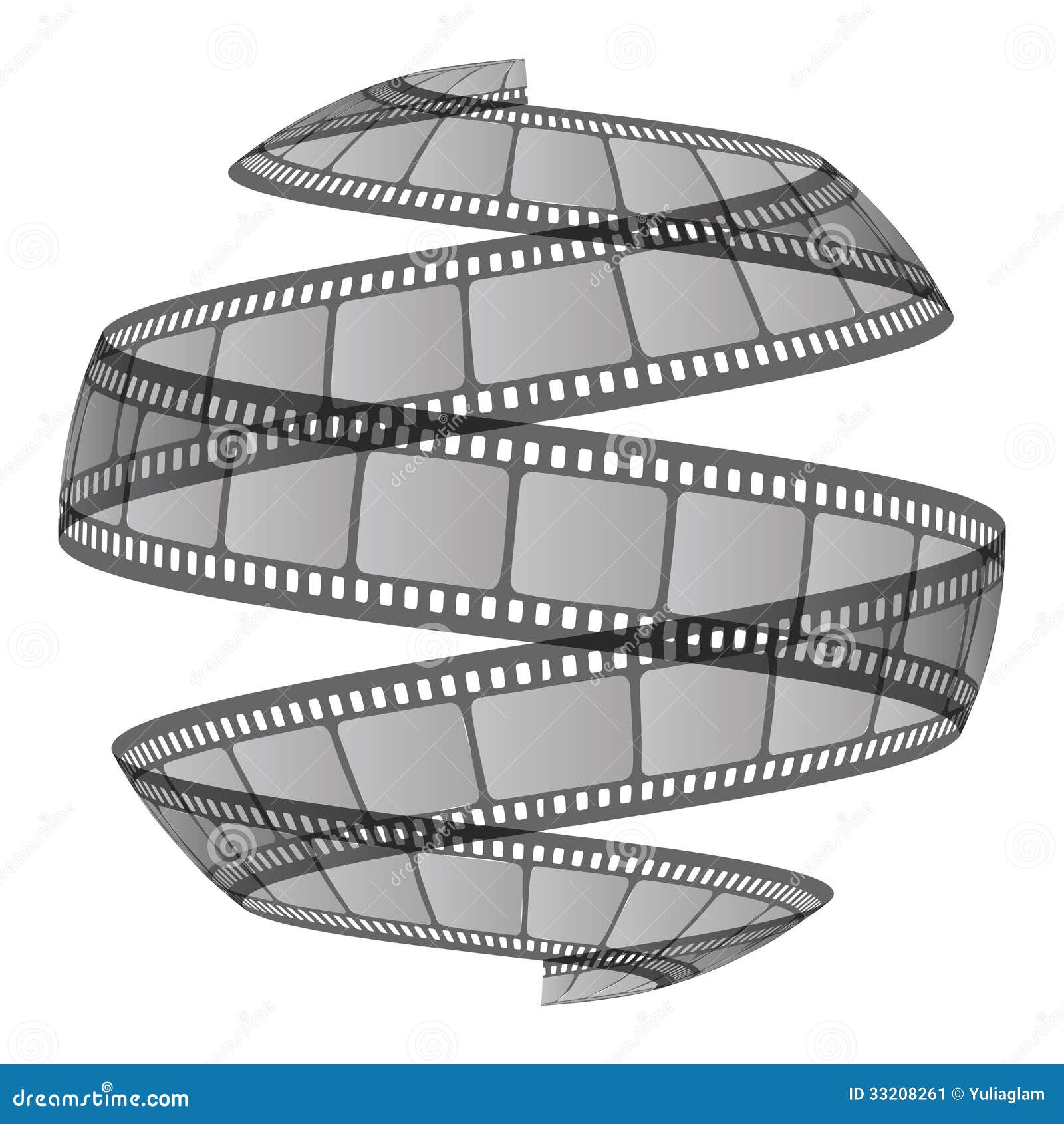 Fita de filme ilustração do vetor. Ilustração de imagem - 33208261