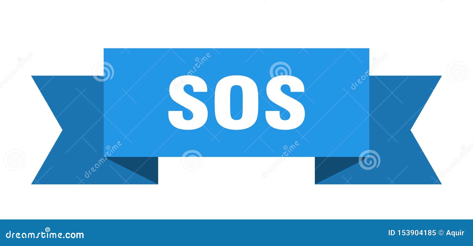 Fita do SOS ilustração do vetor. Ilustração de emergência - 153904185