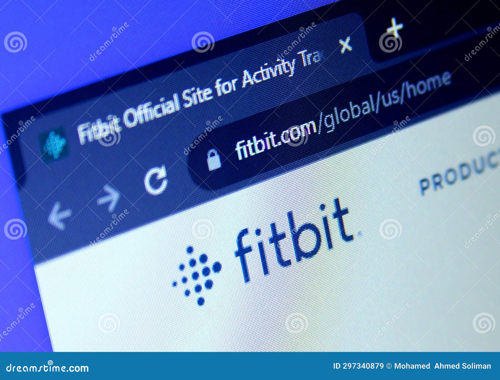 Fitbit Company Website Logo Editorial Stock Image - Image of fitbit ...