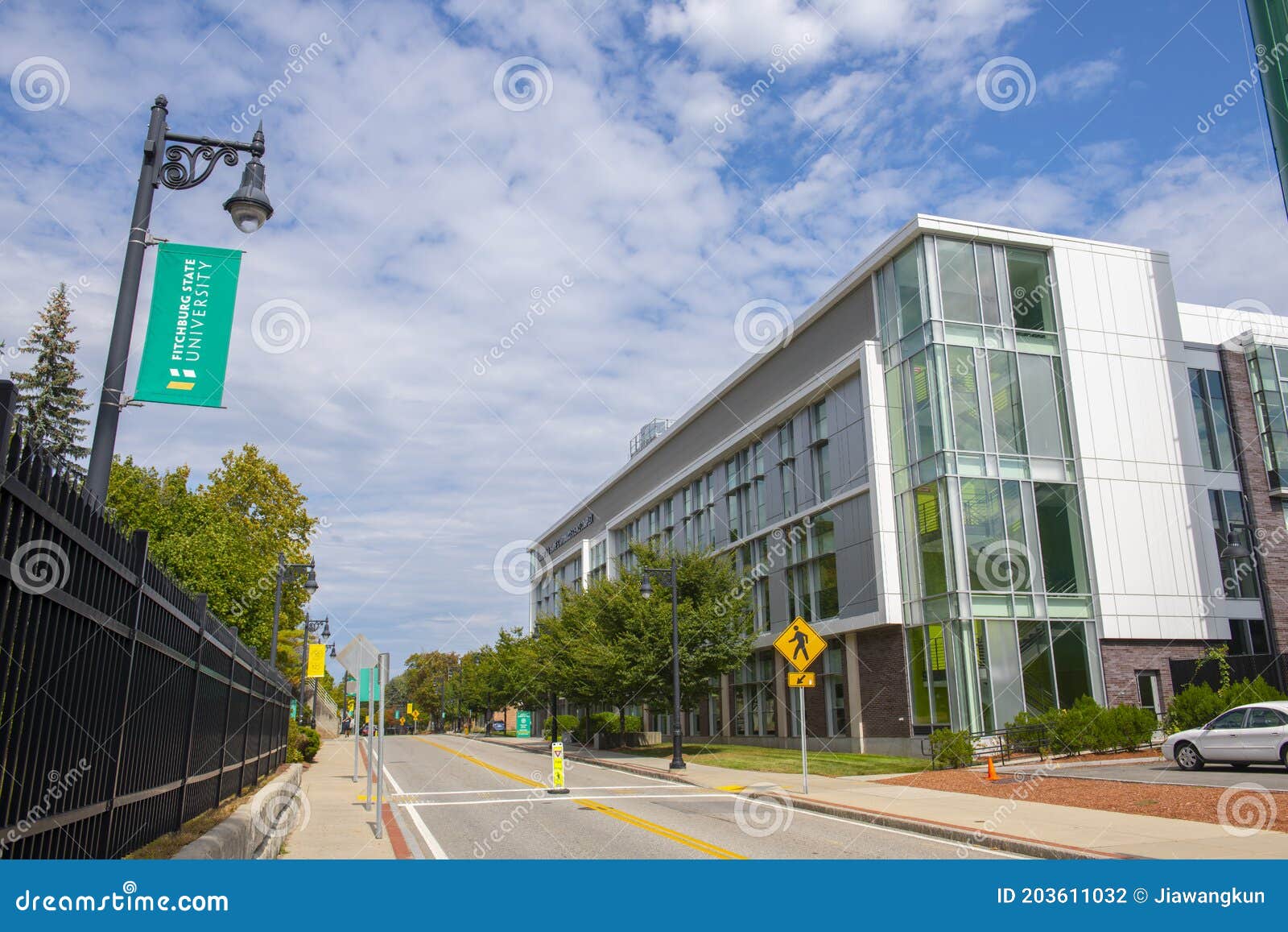 Fitchburg State University, Massachusetts, USA Stock Photo - Image of ...