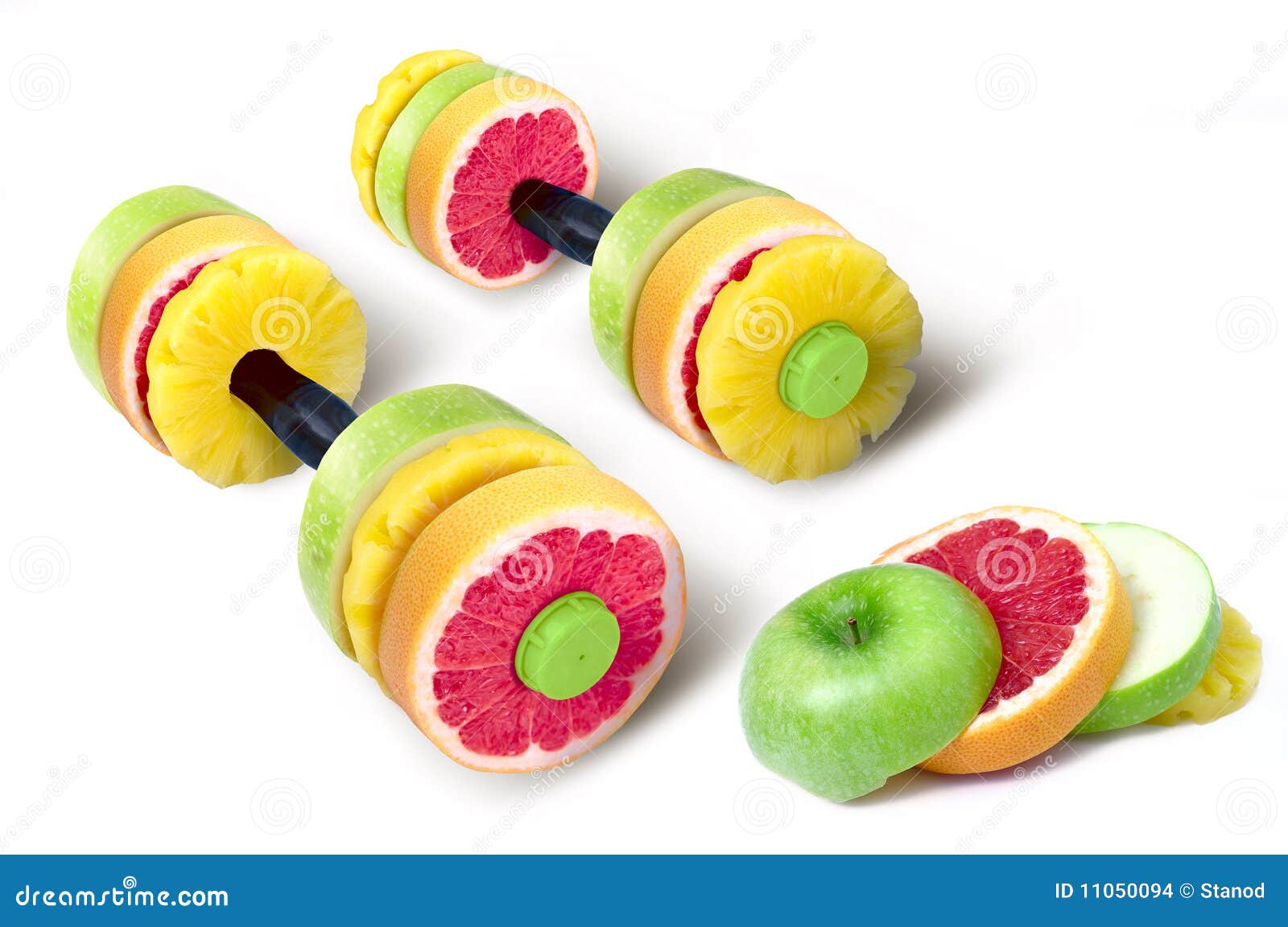 Fitness stock photo. Image of pineapple, diet, apple - 11050094