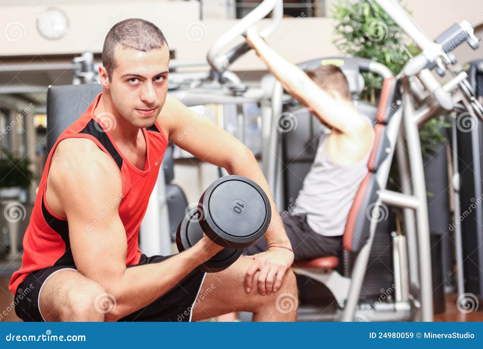 Fitness stock image. Image of male, active, athletic - 24980059
