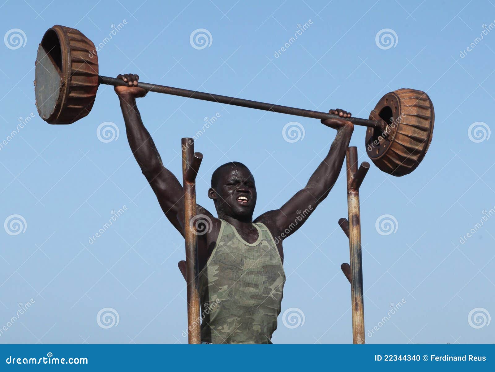 Fitness in Africa on the Beach Editorial Image - Image of bodybuilder ...
